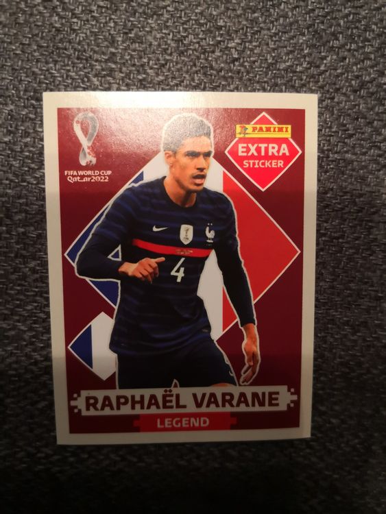 Panini Extra Sticker 2022 Raphael Varane | Kaufen auf Ricardo
