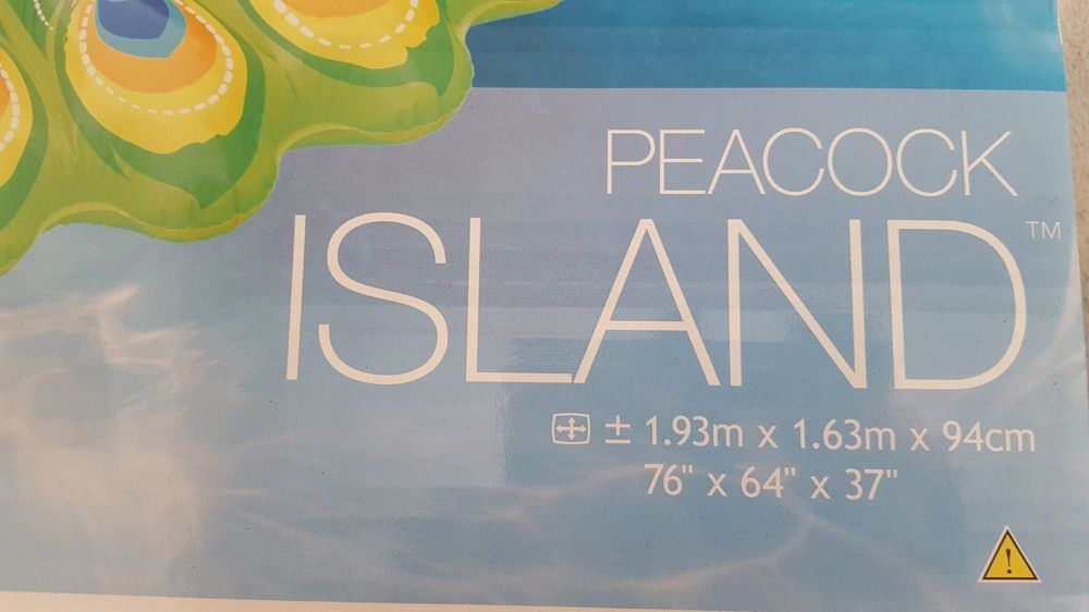 Riesige XXL Badeinsel aufblasbar, Intex (Neu und originalverpackt) in ...