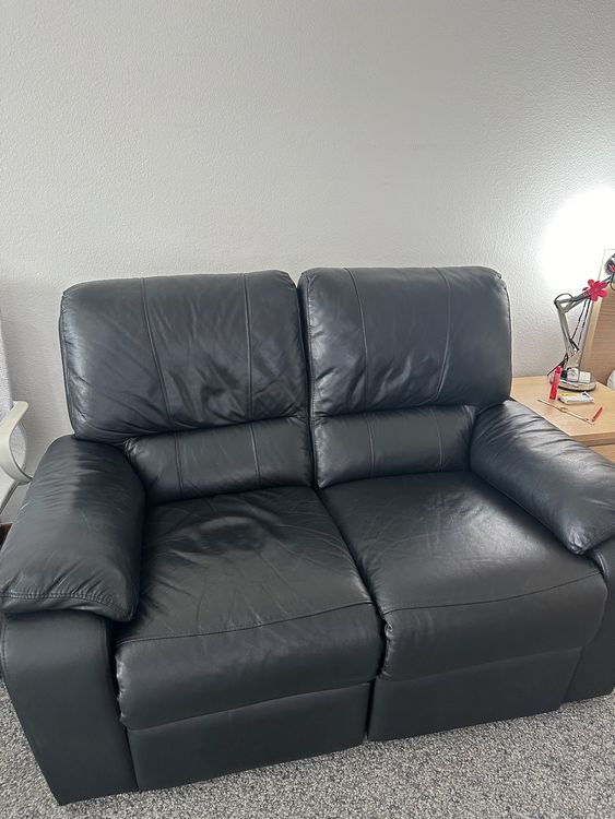 2er Ledersofa mit Relaxfunktion | Kaufen auf Ricardo