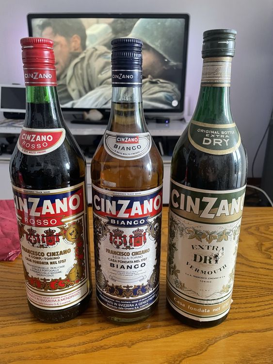 CINZANO ROSSO BIANCO & EXTRA DRY Vintage Collection Vermouth (Neu (gemäss Beschreibung)) in ...