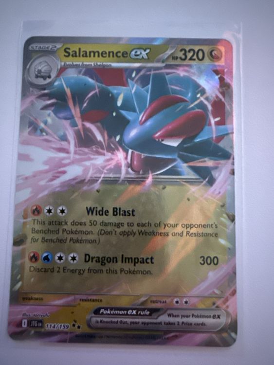 Salamence EX 114/159 XY Evolutions Pokemon Karte | Kaufen auf Ricardo