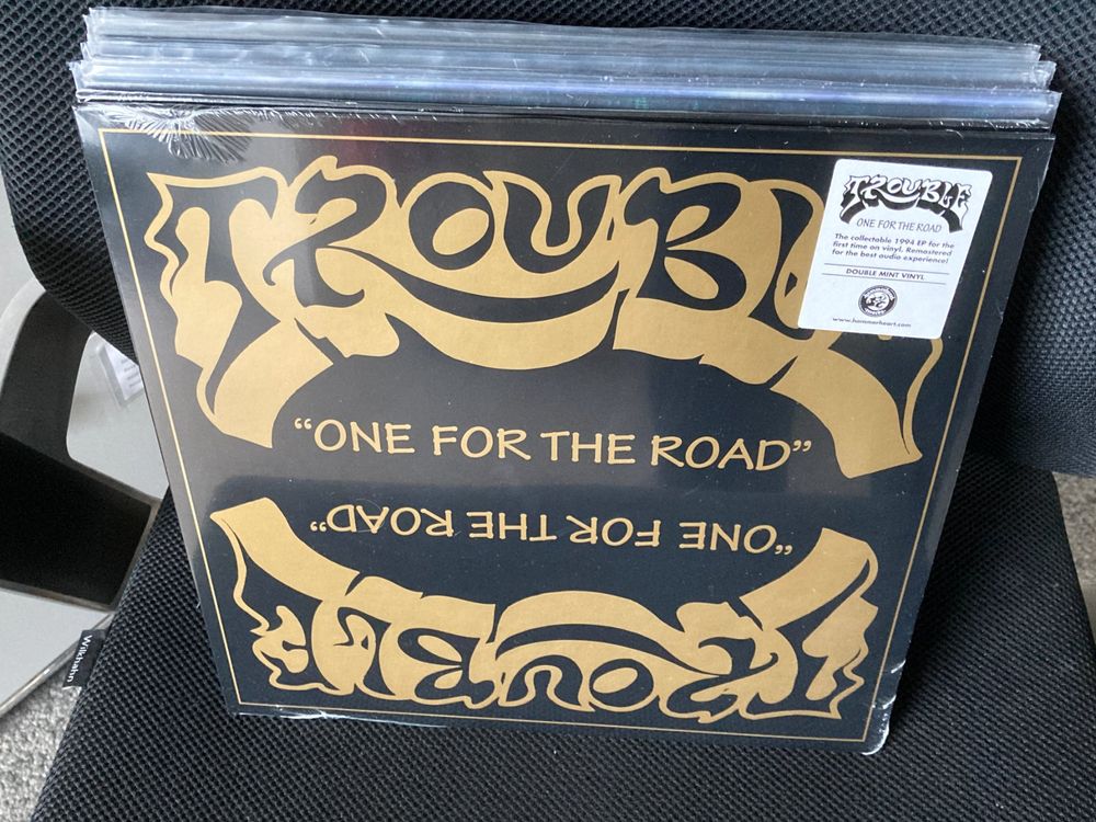 TROUBLE One for the road EPmint green vinyl Doom Heavy Metal (Neu und ...