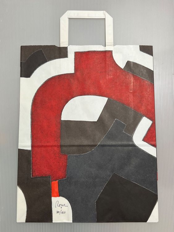 Albert Roullier original signierte Migros Künstlertasche (Neu (gemäss ...