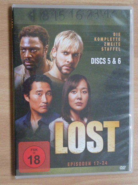 LOST (4815162342) die komplette zweite Staffel 7 DVD`s | Kaufen auf Ricardo