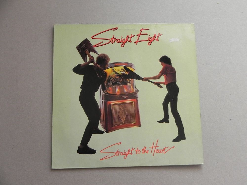 LP engl. Rock Band Straight Eight 1981 (Gebraucht) in Siebnen für CHF ...