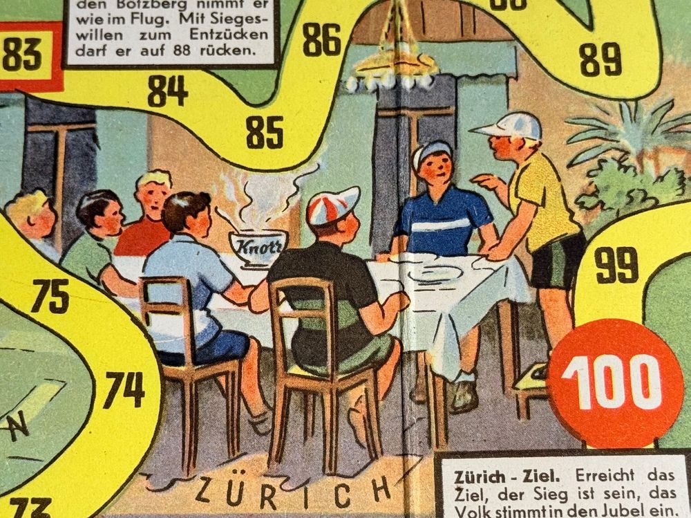 Knorr Peterli Tour de Suisse Spiel, Vintage, Rarität! (Gebraucht) in ...