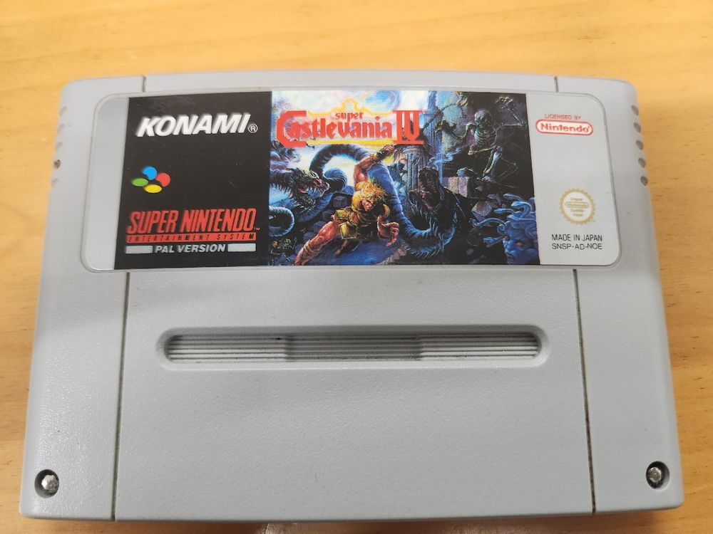 Super Castlevania IV SNES Modul PAL Version (Gebraucht) in Tafers für ...