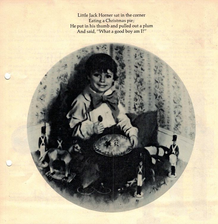 John Mc Clelland: «Little Jack Horner» Mother Goose Series | Kaufen auf ...