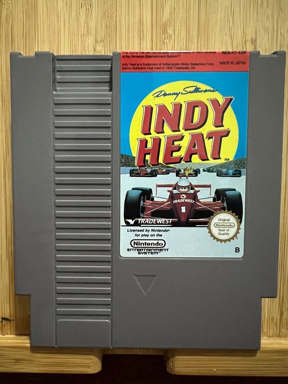 Nintendo Nes Danny Sullivans Indy Heat Kaufen Auf Ricardo