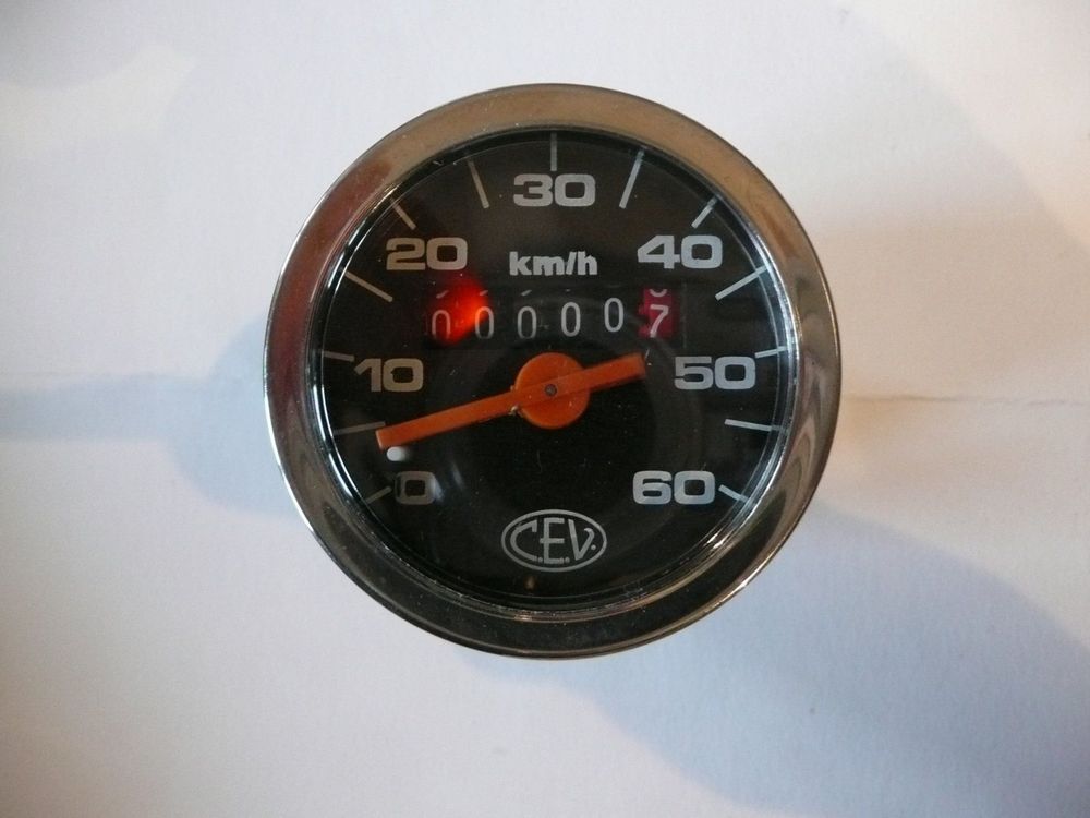 NOS EIERLAMPE NEUER TACHO CEV 60KMH 48MM | Kaufen auf Ricardo
