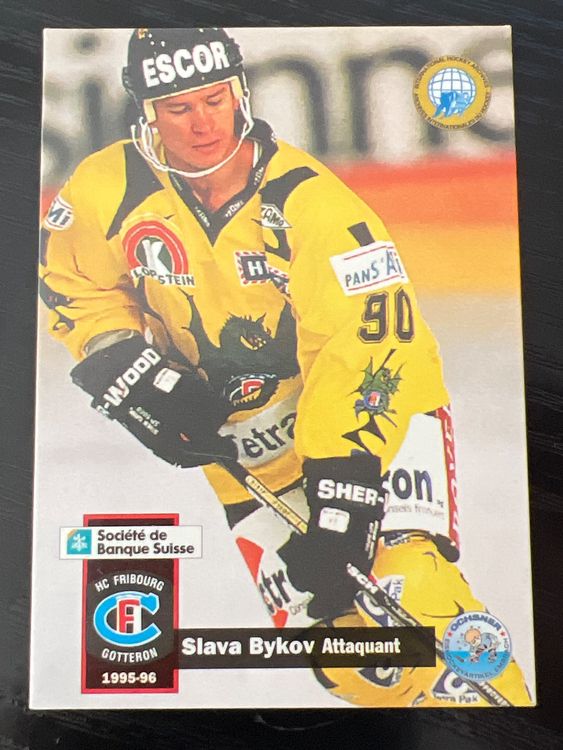 HC Fribourg Gotteron Slava Bykov NLA 1996-97 Top Skorer (Gebraucht) in ...