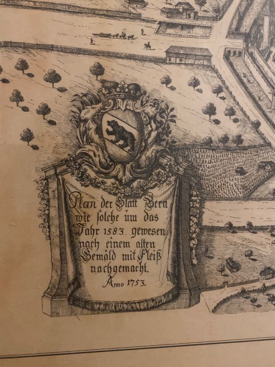 Tableau de La ville de Berne Aerni-Teuch (Neu (gemäss Beschreibung)) in ...