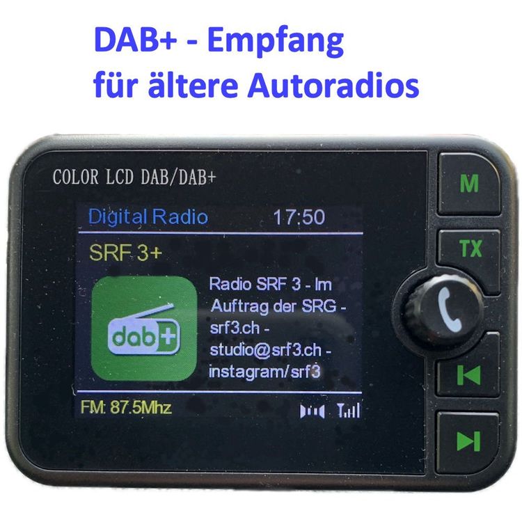 DAB+ 4in1-Adapter für Auto-Radio (deutsch, fabrikneu) (Neu und ...