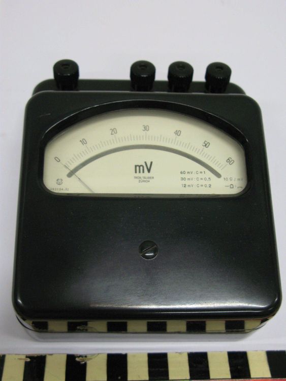 mV-Meter, Trüb Täuber Zürich, ca. 1950 (Gebraucht) in für CHF 1 – mit ...
