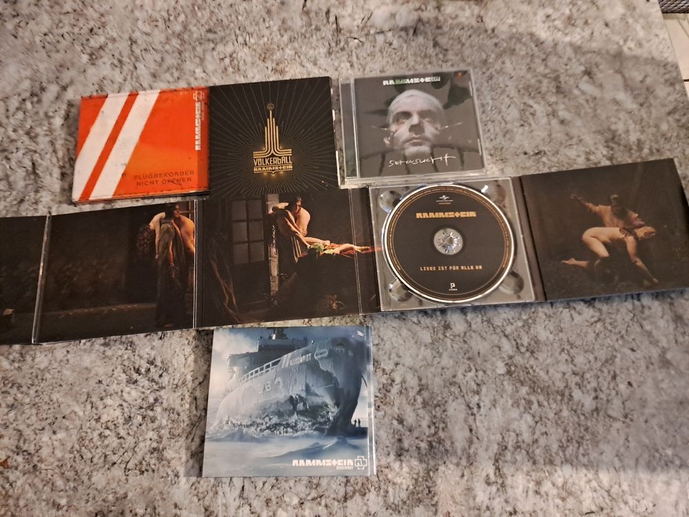 RAMMSTEIN, 6 CD's 1 Doppel-CD | Kaufen auf Ricardo