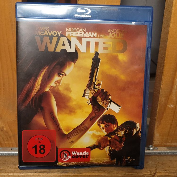 Blu-ray Wanted mit Angelina Jolie & James McAvoy (Gebraucht) in ...