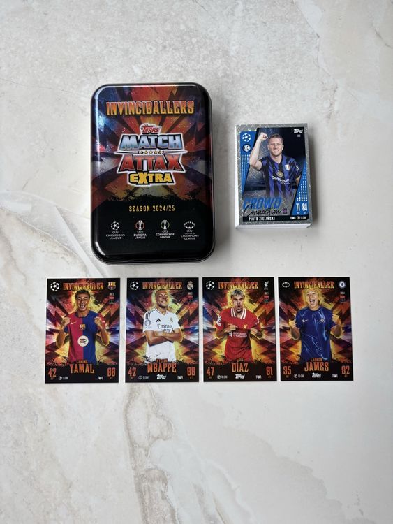 Match Attax Extra 2024/25 Invinciballers Box + Karten | Kaufen auf Ricardo