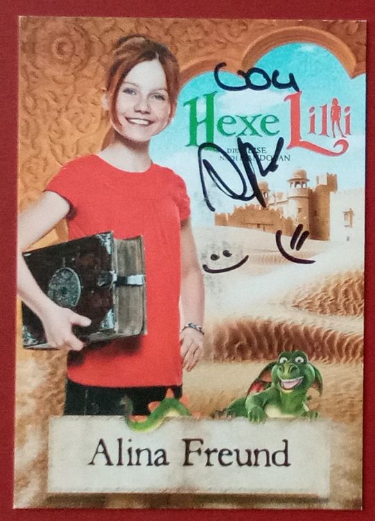 Alina Freund Autogramm signiert Fotopostkarte 10x15cm (Gebraucht) in ...