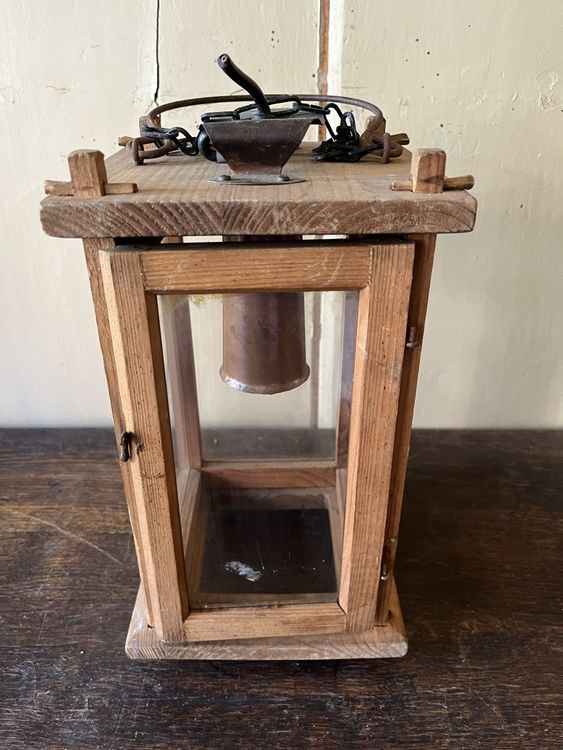 Alte Holz Stahl Lampe (Gebraucht) in Brienz BE für CHF 21 – mit ...