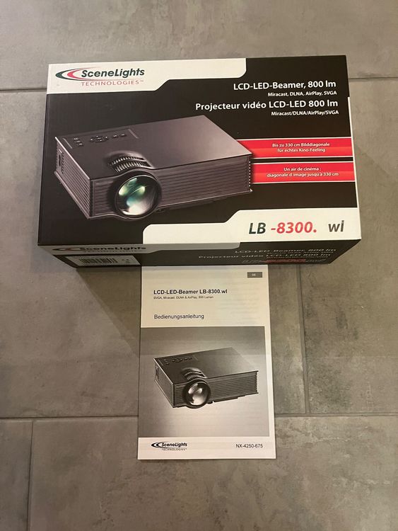 LCD-LED Beamer von SceneLights (Gebraucht) in Brugg AG für CHF 10 – mit ...