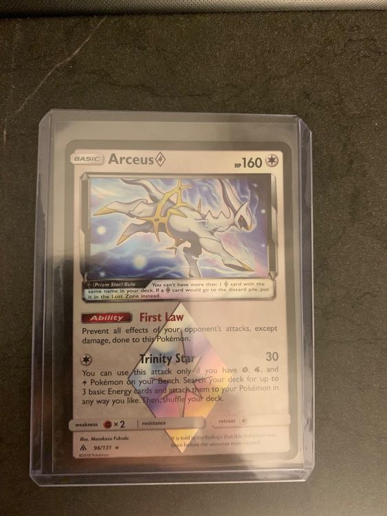 Arceus Prisma Pokémon Karte | Kaufen auf Ricardo