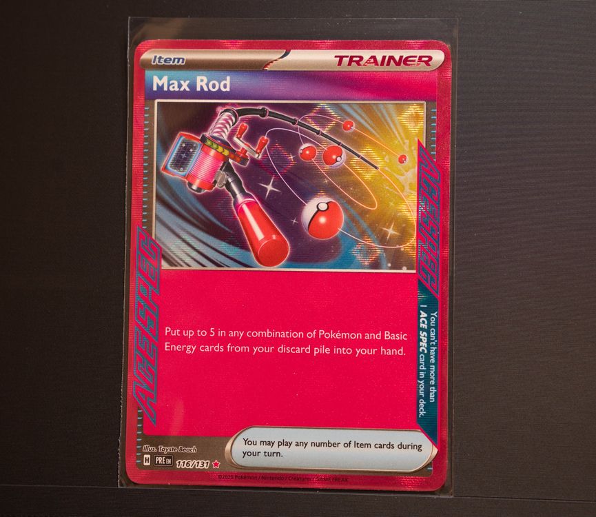 Max Rod 116/131 🇬🇧 Prismatic Evolutions (Neu (gemäss Beschreibung)) in ...