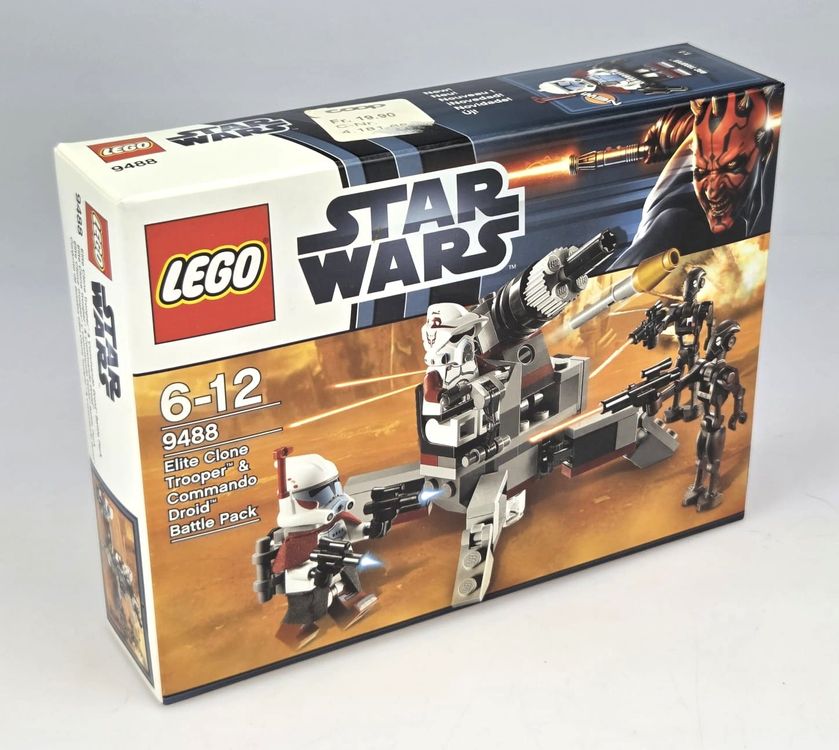 Lego Star Wars Clone Trooper Commando Droid Battle Pack 9488 (Neu und ...