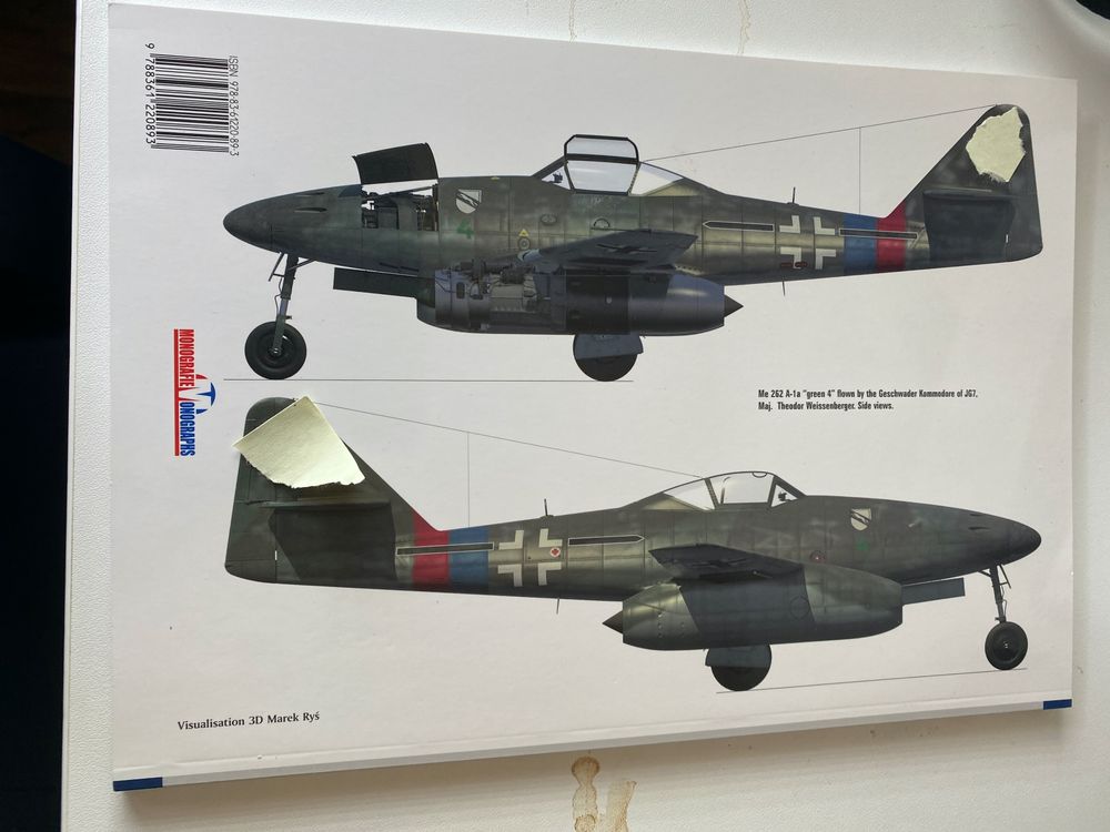 BUCH ENG/POL MESSERSCHMITT ME 262 SCHWALBE VOL.I KAGERO (Gebraucht) in ...