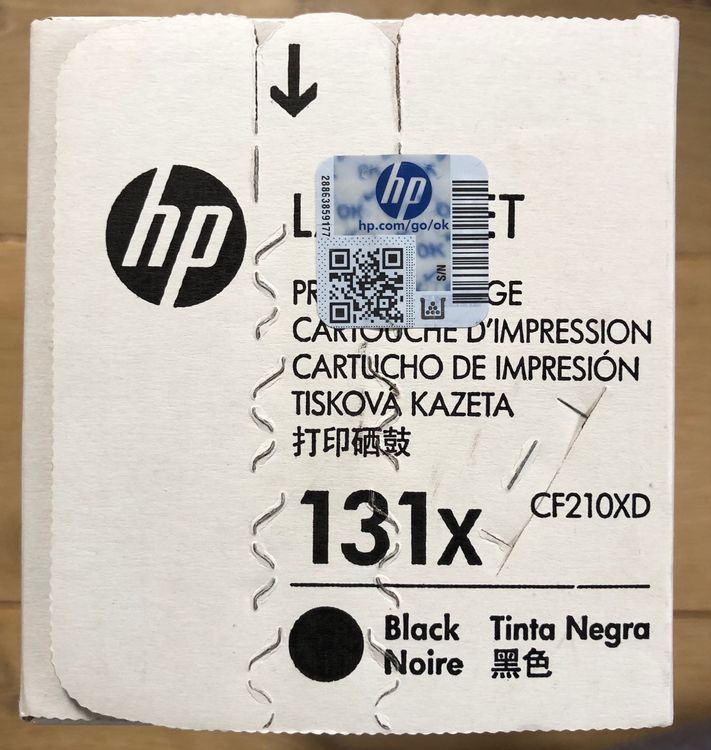 HP LaserJet Toner 131X (Neu und originalverpackt) in Ebmatingen für CHF 30 – mit Lieferung auf ...