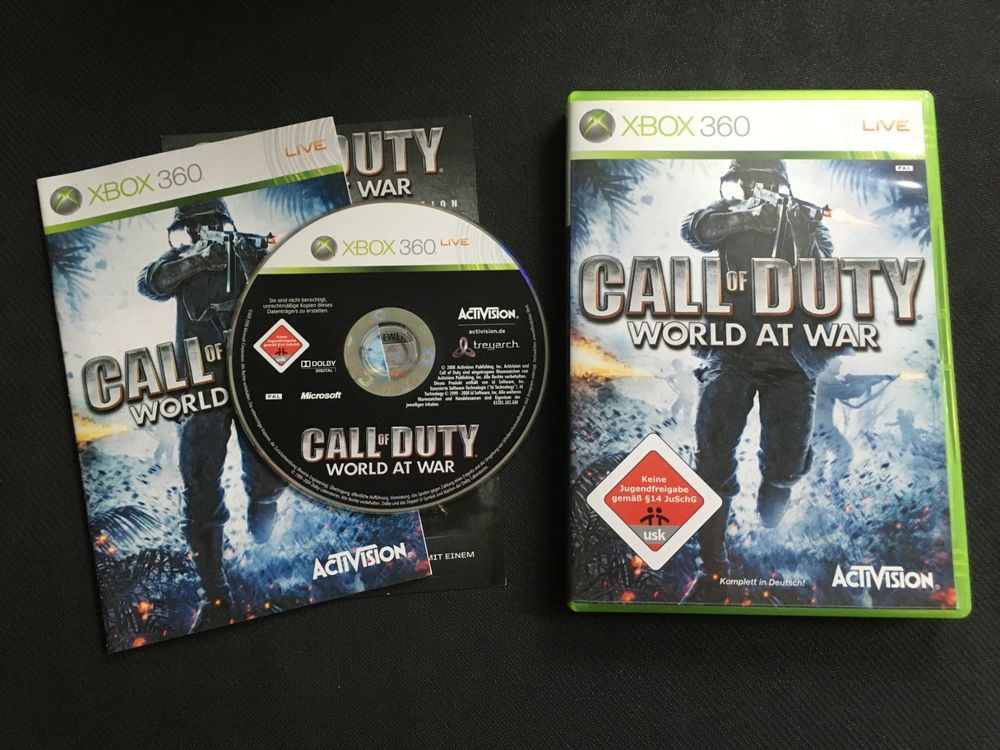 Call of Duty: World at War für Xbox360 (Gebraucht) in St.Gallen für CHF 4.9 – mit Lieferung auf ...