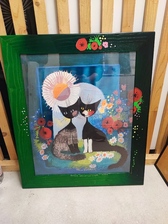Rosina Wachtmeister - Gemälde mit Katzen | Kaufen auf Ricardo
