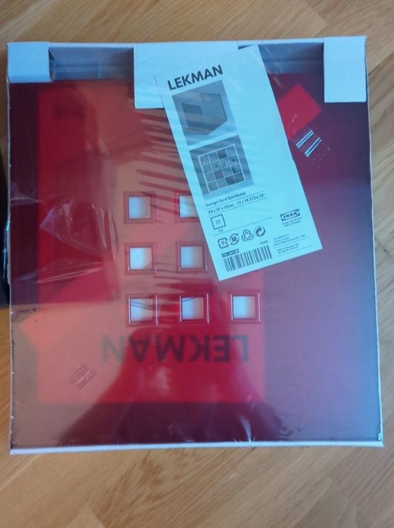 Rote Lekman Kallax Box Ikea (ABHOLUNG AARGAU) (Neu und originalverpackt) in Sursee für CHF 11 ...