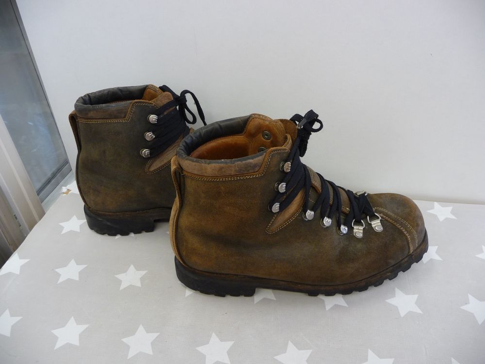 Bally Lederwanderschuhe Wanderschuhe nur noch als Deko | Kaufen auf Ricardo