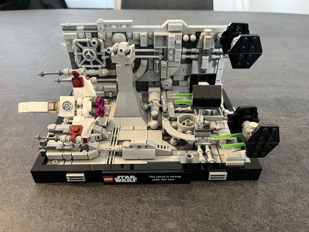 Lego Star Wars Death Star Trench Run Diorama 75329 (Gebraucht) in ...