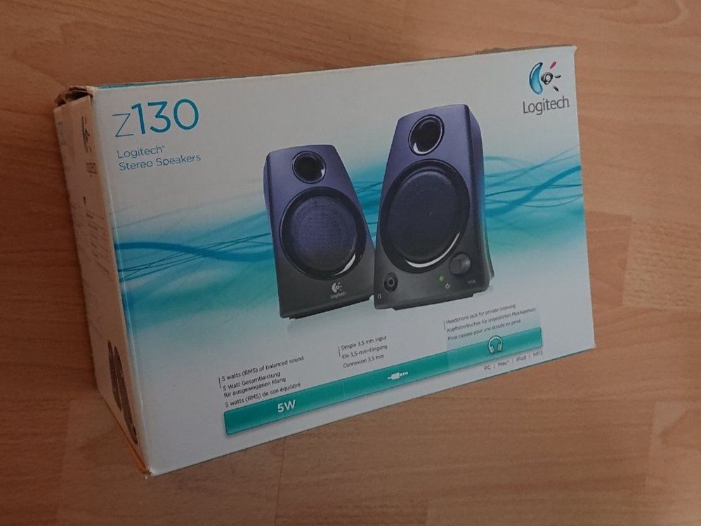 Logitech Z130 Stereo Lautsprecher (Neu (gemäss Beschreibung)) in für ...