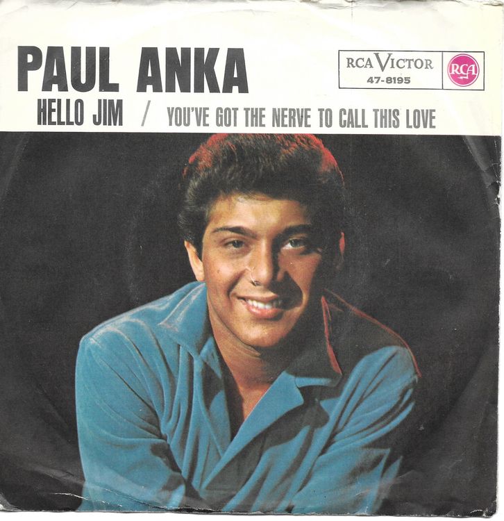 PAUL ANKA - HELLO JIM (Gebraucht) in Bex für CHF 2 – mit Lieferung auf ...