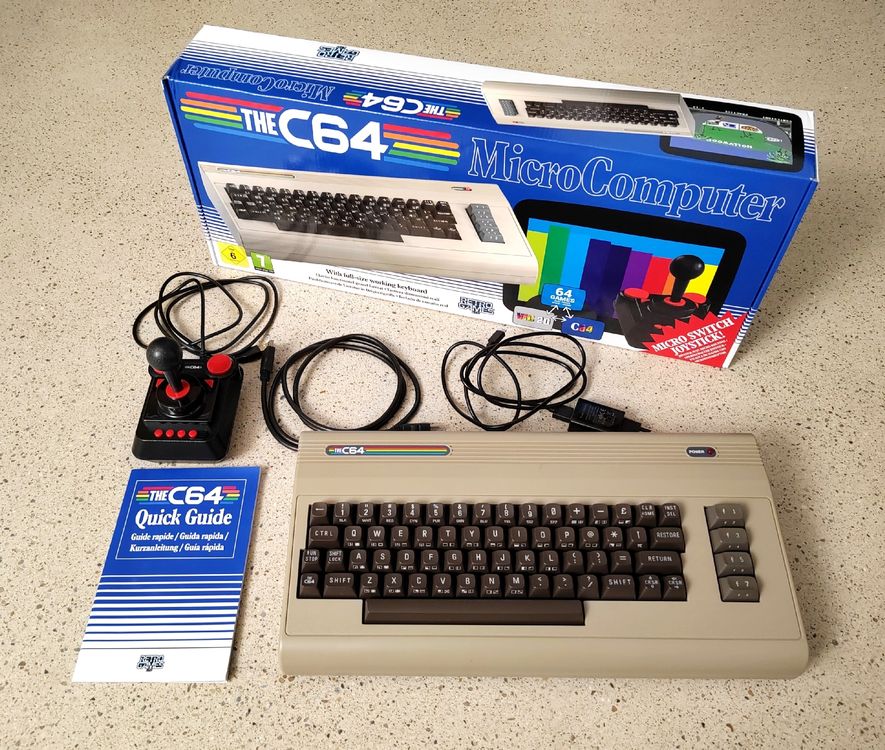 C64 Maxi Spielkonsole Retro Games | Kaufen auf Ricardo