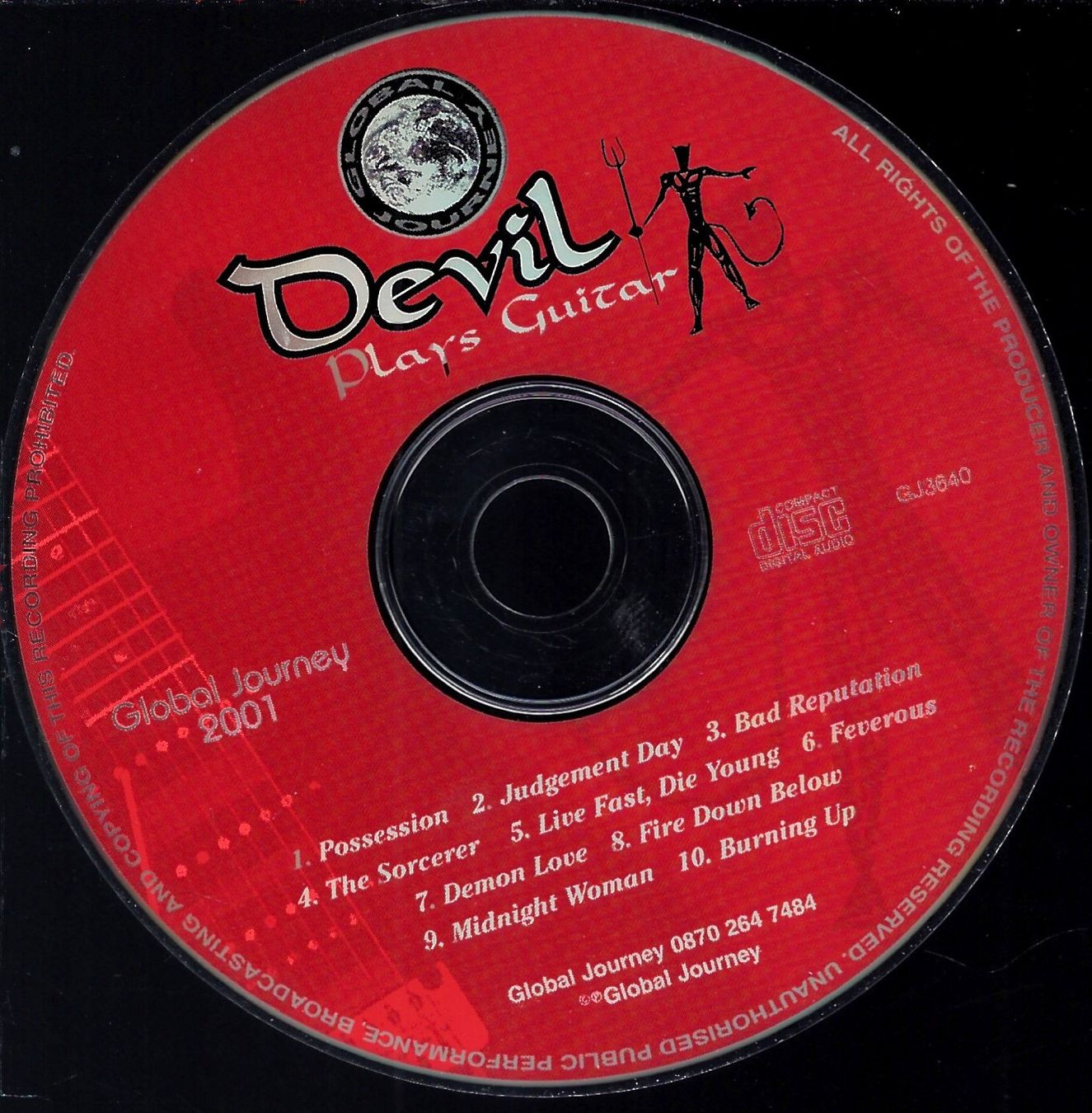 The Devil's Disciples THE DEVIL PLAYS GUITAR Harderock CD (Gebraucht ...