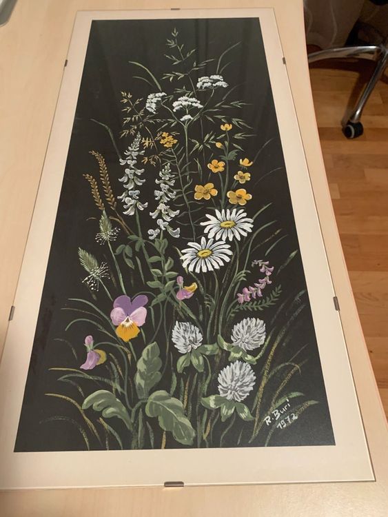 Bild Rosmarie Buri Blumen Natur 1972 (Gebraucht) in Liestal für CHF 99 ...