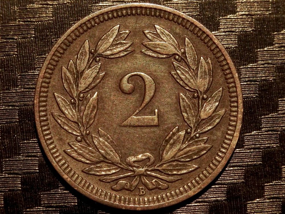 1900 - 2 cts. 1.00 Mio.!!! 2.49gr!!! (Gebraucht) in Courgenay für CHF 9.9 – mit Lieferung auf ...