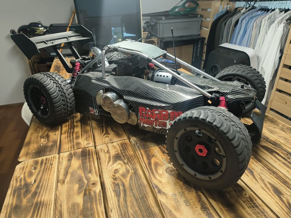 Reely Carbon Fighter III 1:6 RC Modellauto Benzin Buggy RtR (Gebraucht ...