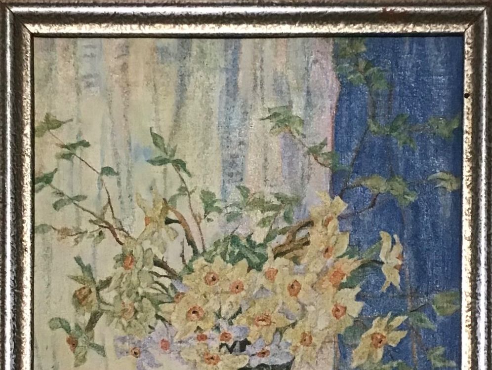 20 er. Jahre Stilleben Gemälde mit sehr Schöne Farbe | Kaufen auf Ricardo