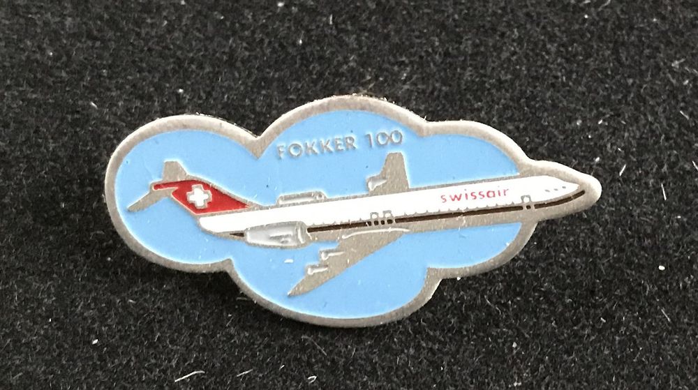 PIN SWISSAIR FOKKER 100 (Gebraucht) in Ostermundigen für CHF 1.1 – mit ...
