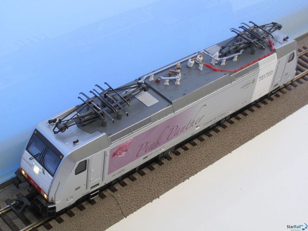 PIKO 97722 H0 E-Lok BR 186 Railpool Pink Panther, SBB, Ep. V | Kaufen auf Ricardo