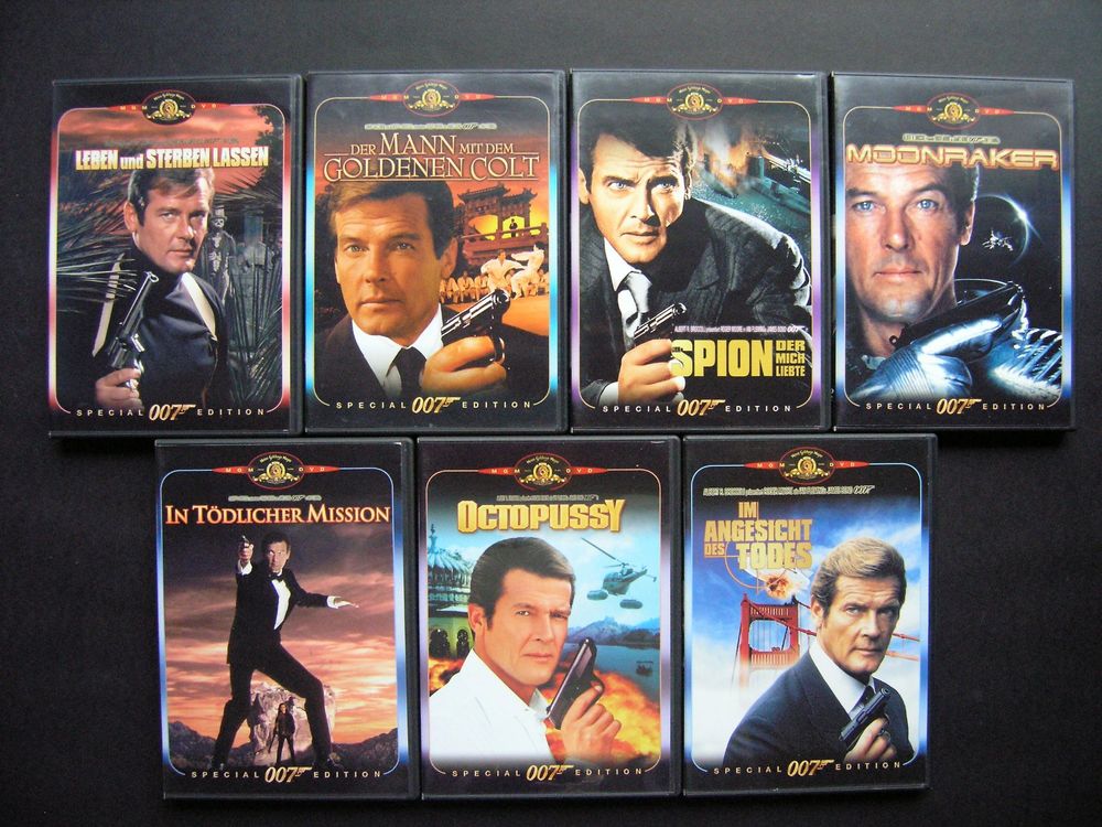JAMES BOND MGM 007 COLLECTION ROGER MOORE EDITION (Gebraucht) in Zuzwil SG für CHF 28.5 – mit ...