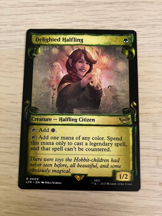 Magic the Gathering - Delighted Halfling (V.1) | Kaufen auf Ricardo