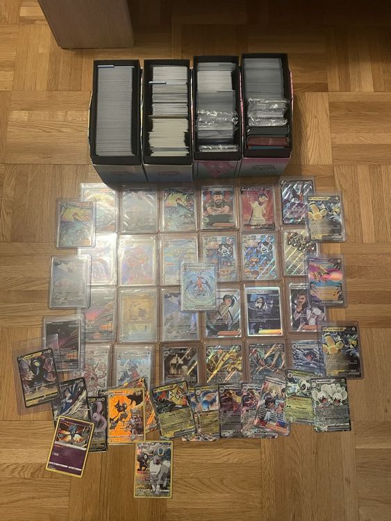 Grosse Pokemon Karten Sammlung ab - 1fr.- (Neu (gemäss Beschreibung)) in Basel für CHF 121 – mit ...