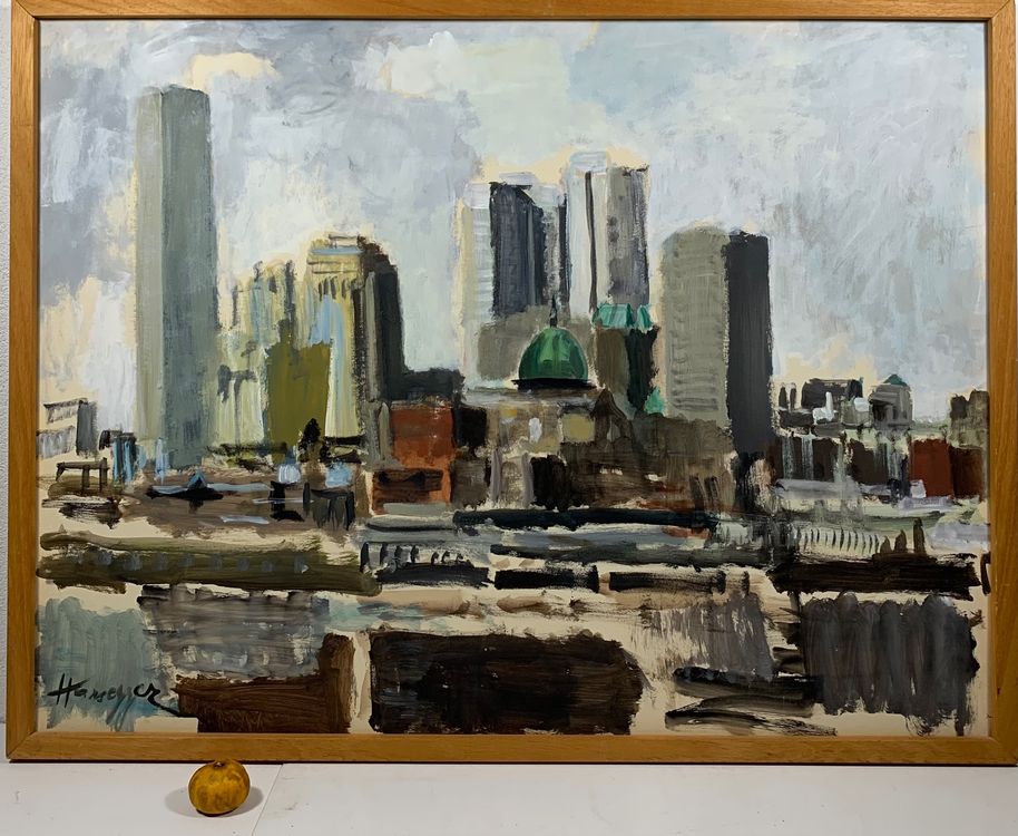 Hans Egger / Hansegger (1908-1989) grosses Gemälde (Gebraucht) in Root ...