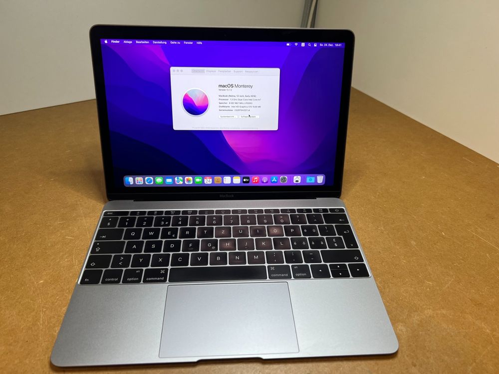 Macbook 12 Zoll Early 2016 8GB 500SSD | Kaufen auf Ricardo
