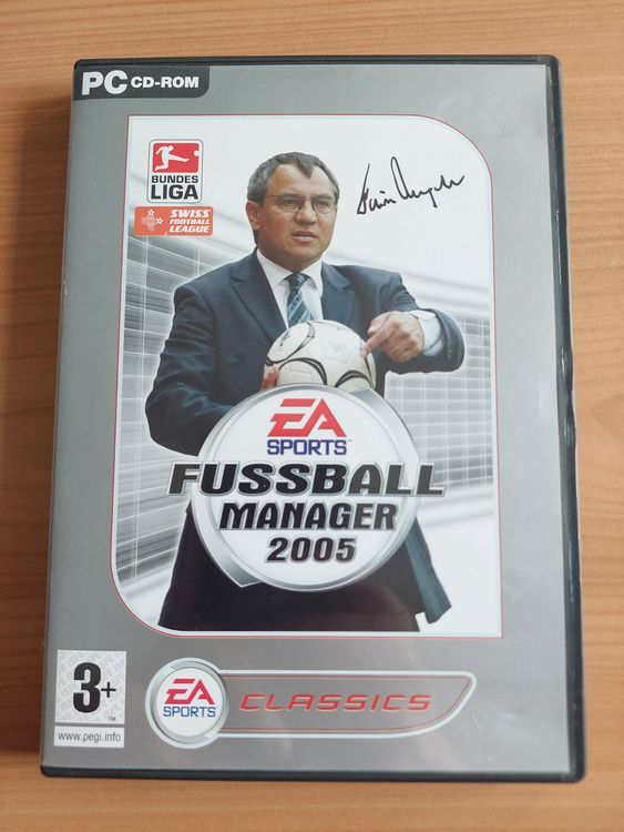Fussball Manager 2005 PC Spiel Fussballmanager (Gebraucht) in Kirchberg ...